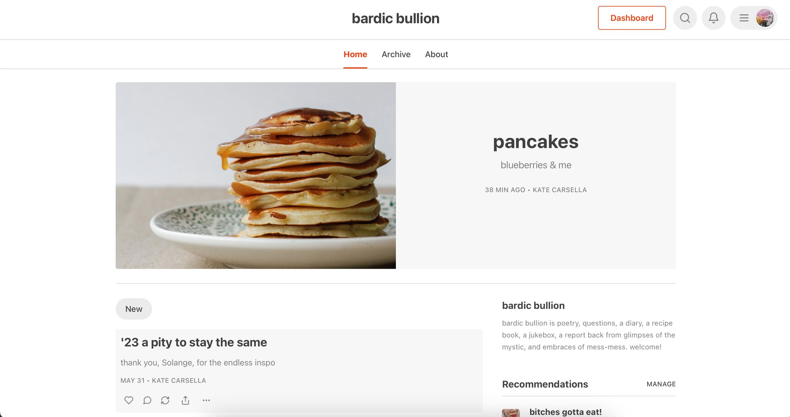 substack | kate carsella